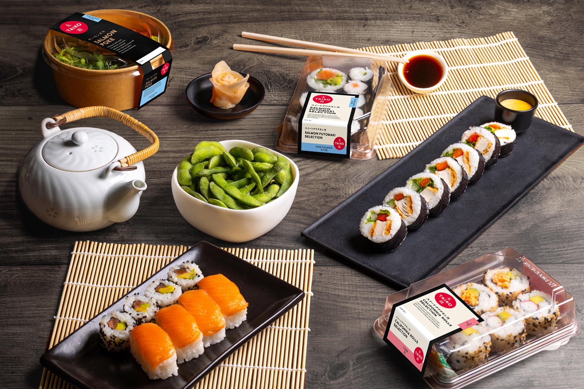 The original premium sushi and Japanese cuisine brand. | Taiko Foods